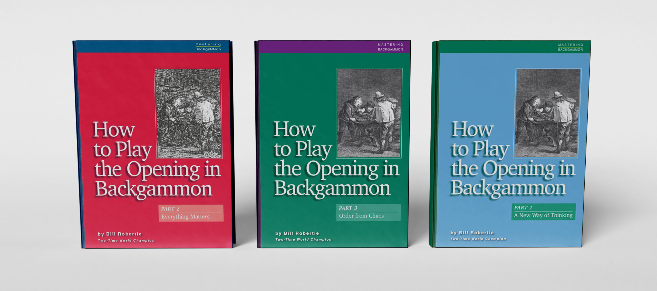 How to Play the Opening in Backgammon 3 Book Set | The Gammon Press